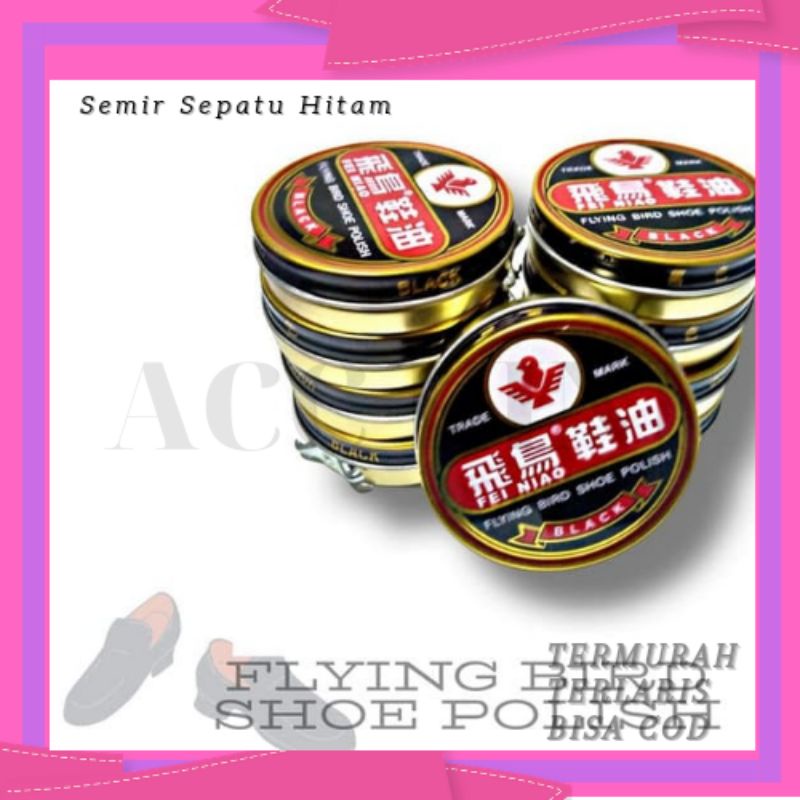 Jual AccKini - Semir Sepatu Hitam/ Semir Sepatu/ Semir Sepatu Flying ...