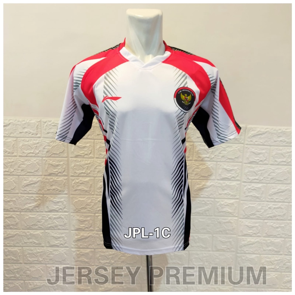 Jual Baju Badminton Timnas SEA GAMES Putih - Baju Badminton Timnas ...