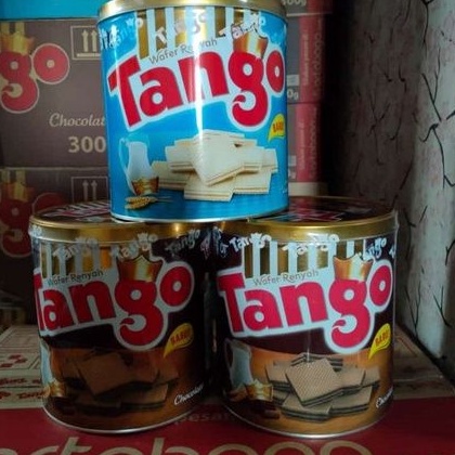 Jual TANGO WAFER COKELAT 300gr - Wafer Kaleng | Shopee Indonesia