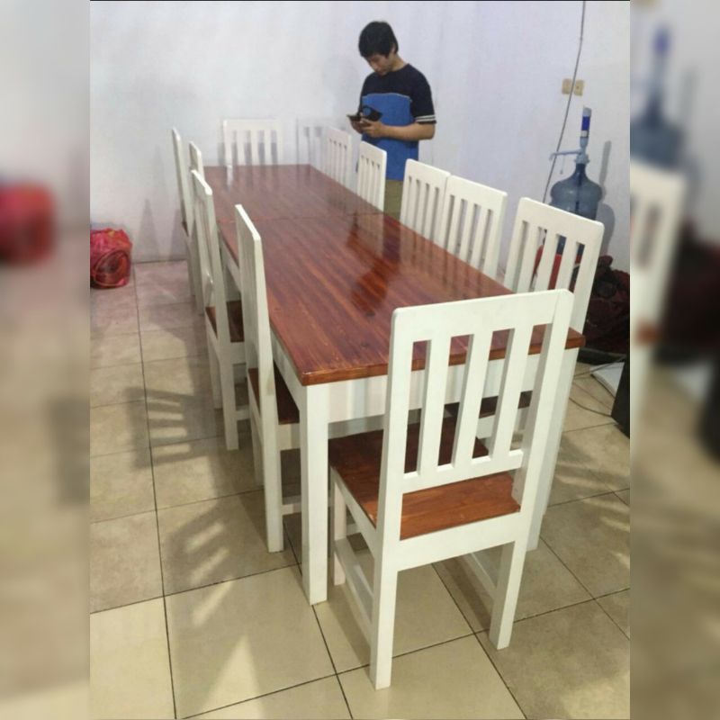 Jual meja makan 4 kursi | Shopee Indonesia