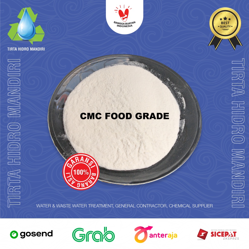 Jual CMC FOOD GRADE HALAL 500 GRAM /PENGENTAL/ CARBOXYMETHYL CELLULOSE ...