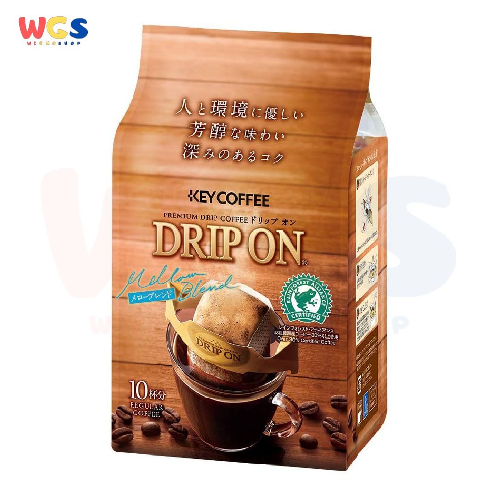 Jual Key Coffee Drip On Mellow Blend Ground Coffee 10p - 80g | Shopee ...