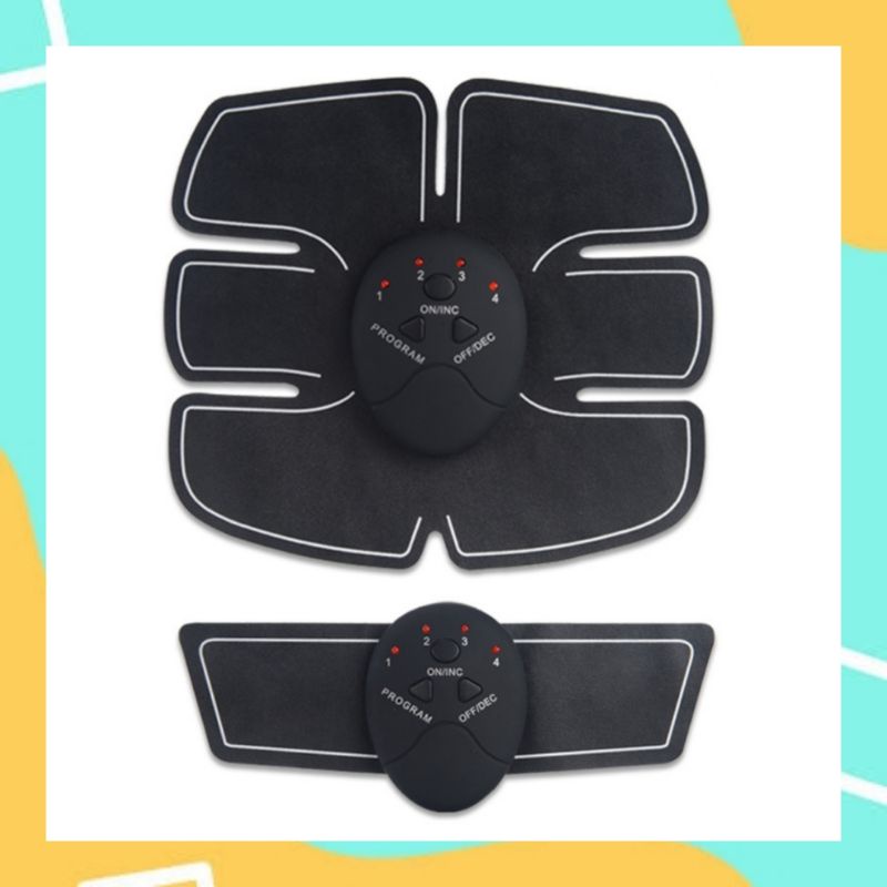 Jual Alat Stimulator Terapi EMS Otot Six Pack ABS Abdominal Muscle ...
