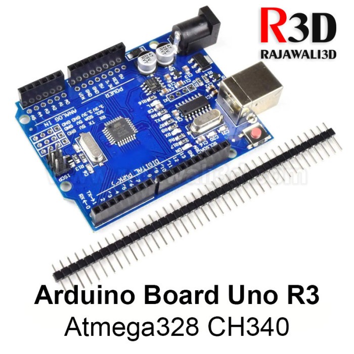 Jual Arduino Uno R3 SMD CH340 with Pin w USB Cable | Shopee Indonesia