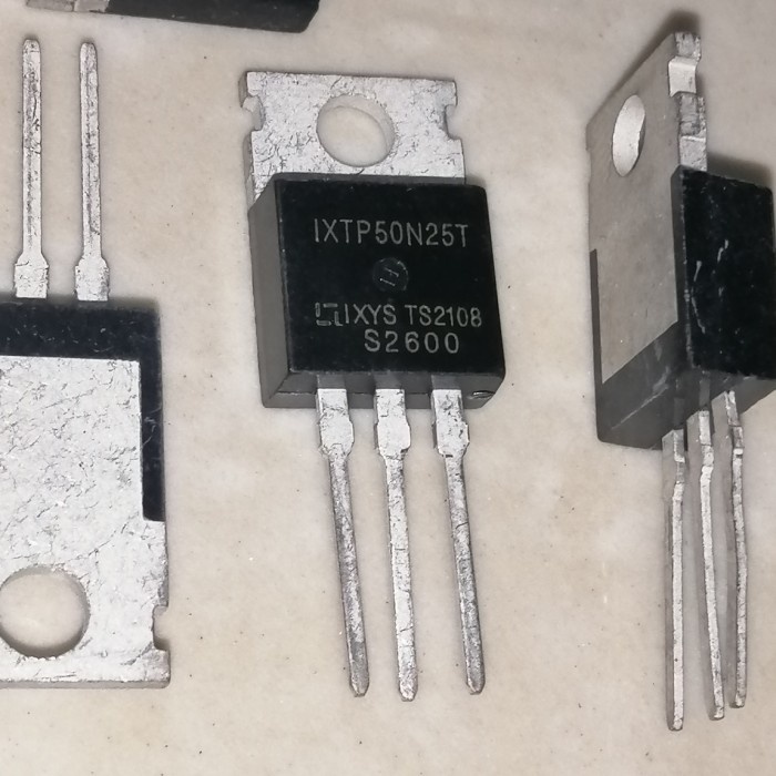 Jual IXTP50N25T 50N25 IXYS IXTP 50N25T N-Ch Mosfet 50A 250V To-220 TR ...