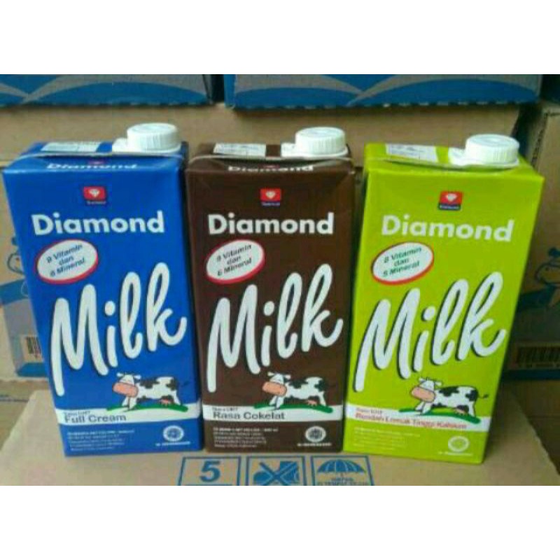 Jual Susu UHT Diamond Milk 1000ml | Shopee Indonesia