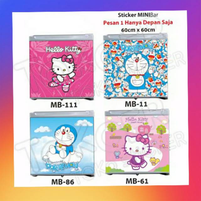 Jual Stiker kulkas/stiker kulkas mini/stiker kulkas mini bar | Shopee ...
