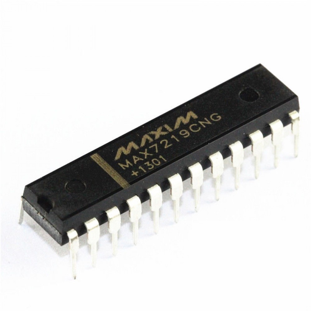 Jual IC MAX7219 MAX7219CNG Maxim Driver LED Display Seven Segment Dot ...
