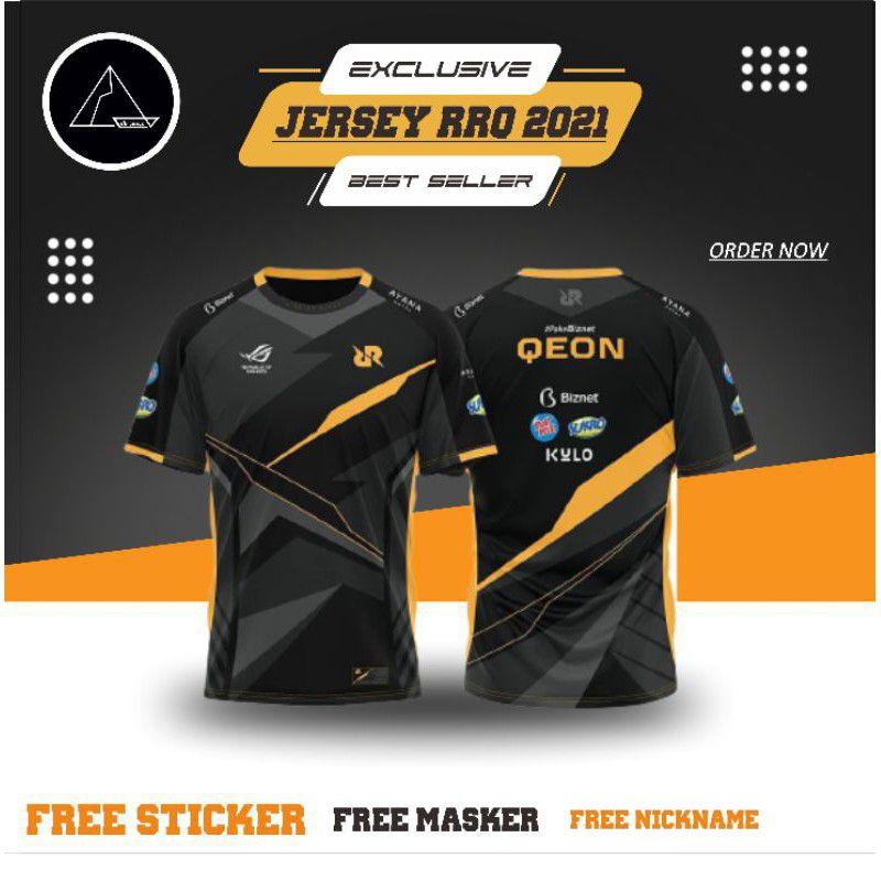 Jual baju gamers rrq 2021 | Shopee Indonesia