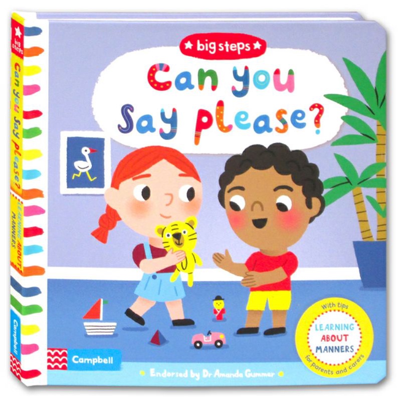 Jual Big Steps - Can You Say Please? Board Book (With Tips for Parents ...
