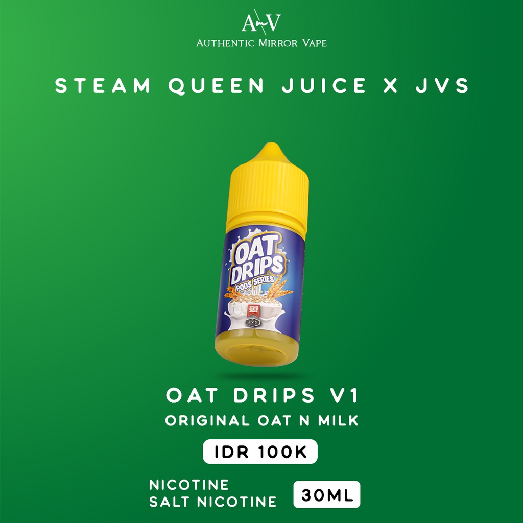 Jual Oat Drips Salt Nic 30ml Authentic By Steam Queen Juice X JVS - LS ...
