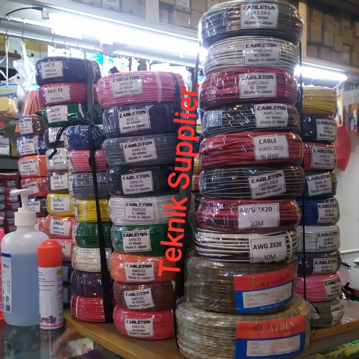 Jual Kabel Roll - Kabel Awg 26 100 Meter/Roll - Kabel Awg26 100 Meter ...