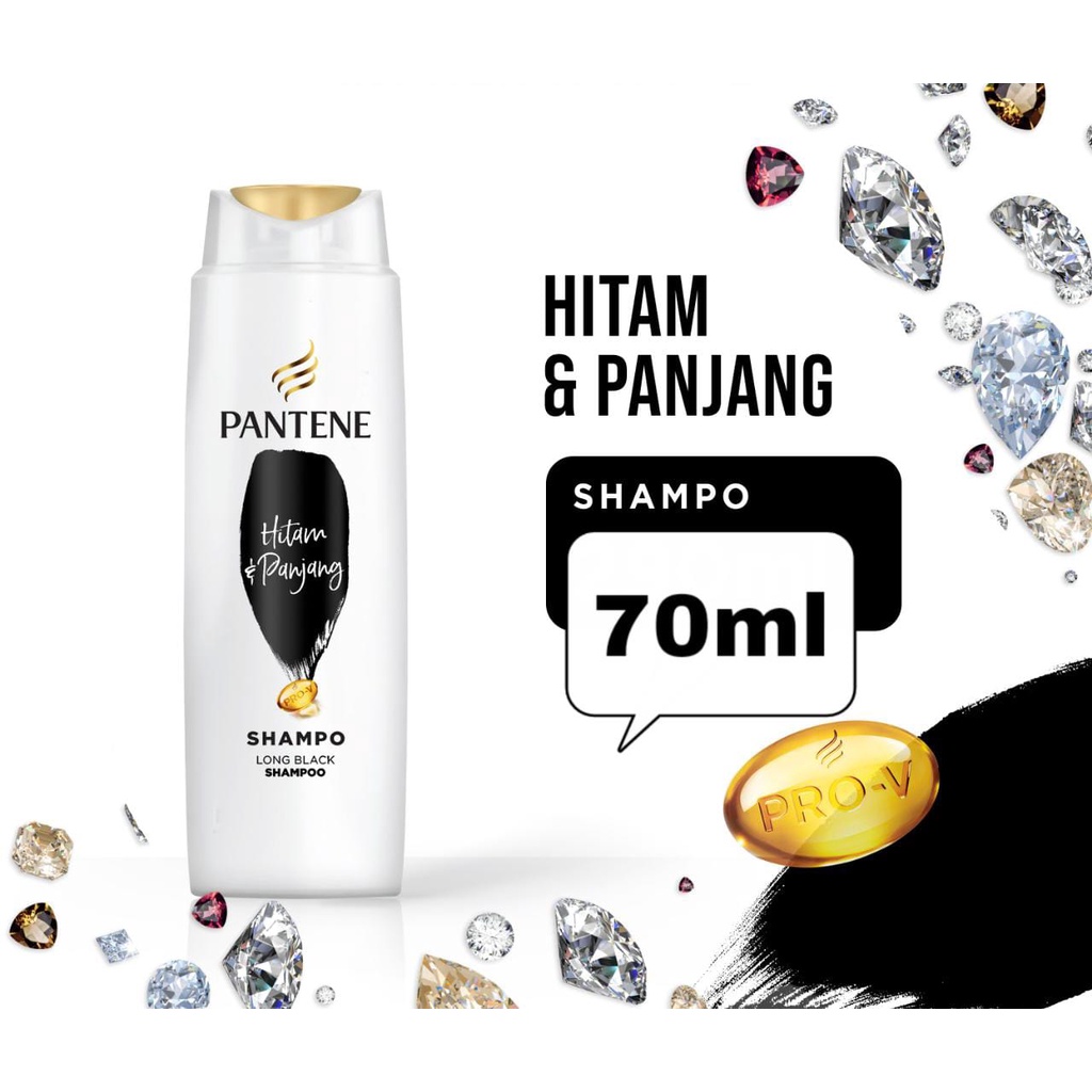 Jual Pantene Shampoo Long Black 70ml - Shampo Pantene Hitam & Panjang ...