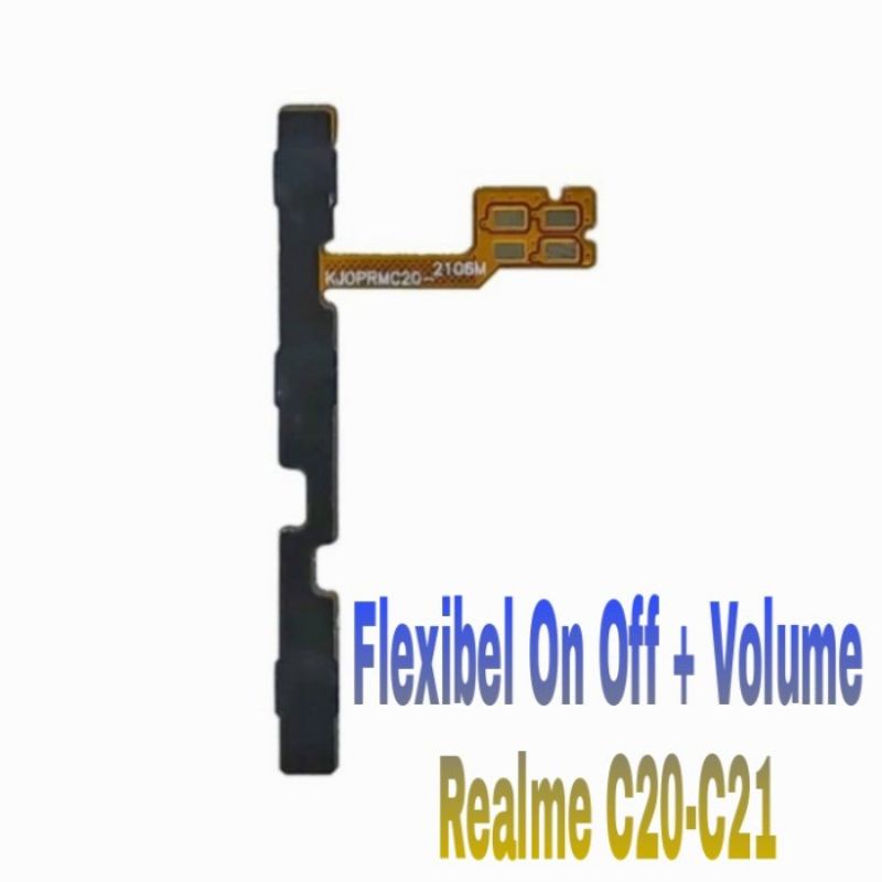 Jual FLEXIBEL ON OFF VOLUME REALME C20 C21 FLEXIBLE POWER FLEKSIBEL | Shopee Indonesia