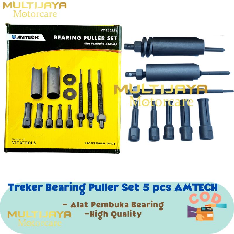 Jual Treker Bearing Puller Set 5 pcs - Treker Lepas Pembuka Bearing ...