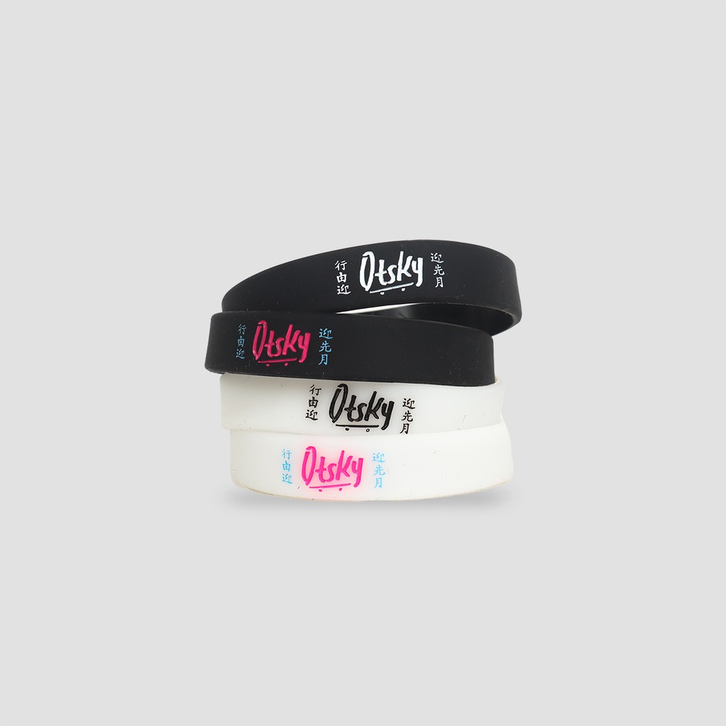 Jual Otsky Gelang Pria & Wanita Rubber Variasi #2 Karet | Shopee Indonesia