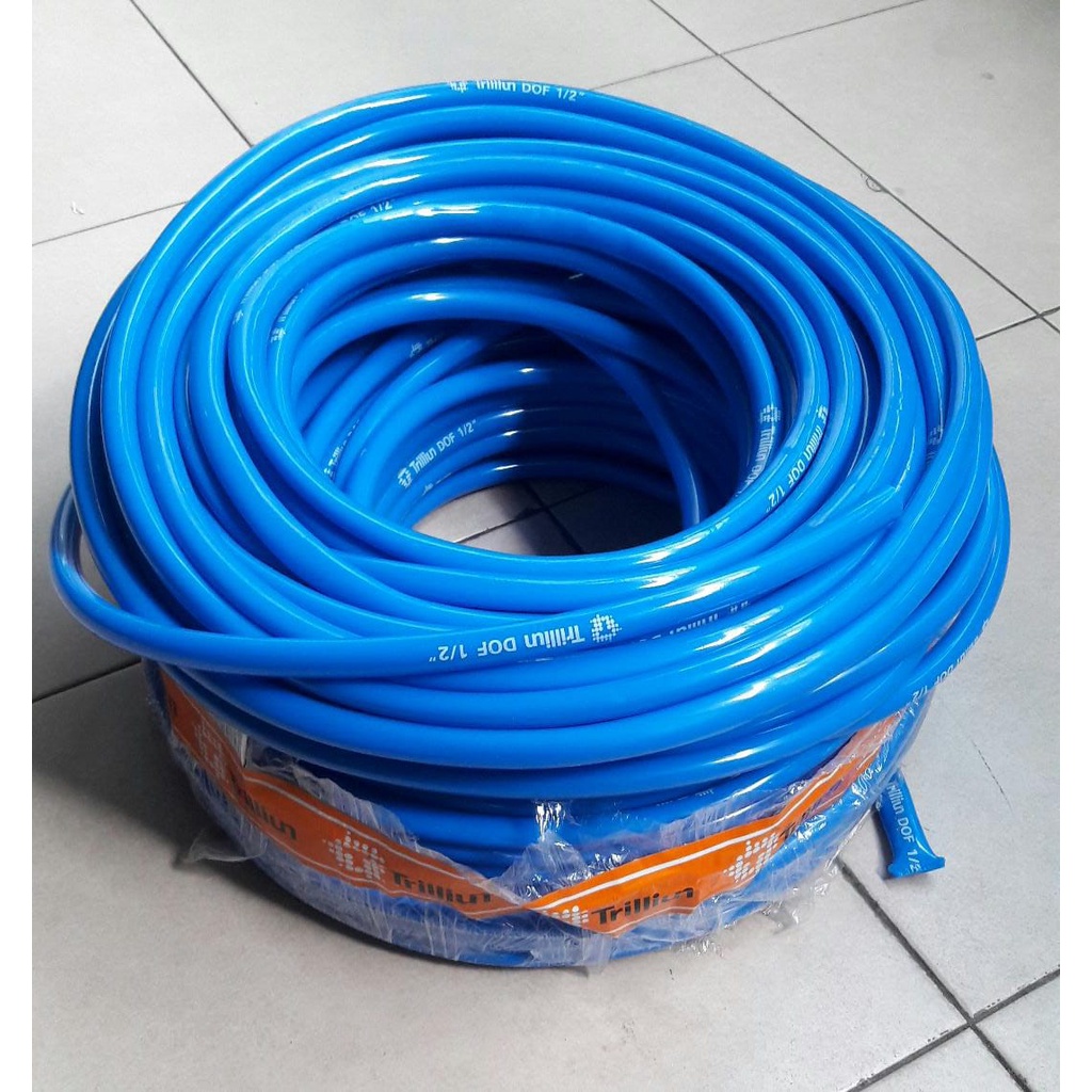 Jual SELANG AIR TRILLIUN DOP 1/2 INCHI/SELANG ELASTIS TEBAL 2MM /SELANG TAMAN HARGA PER ROLL 1/2 ...