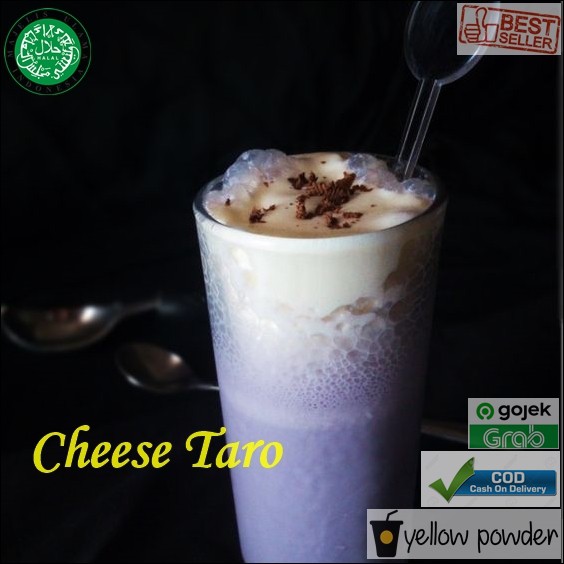 Jual MIX-CHEESE TARO POWDER DRINK 1KG/Bubuk Minuman aroma cheese taro ...