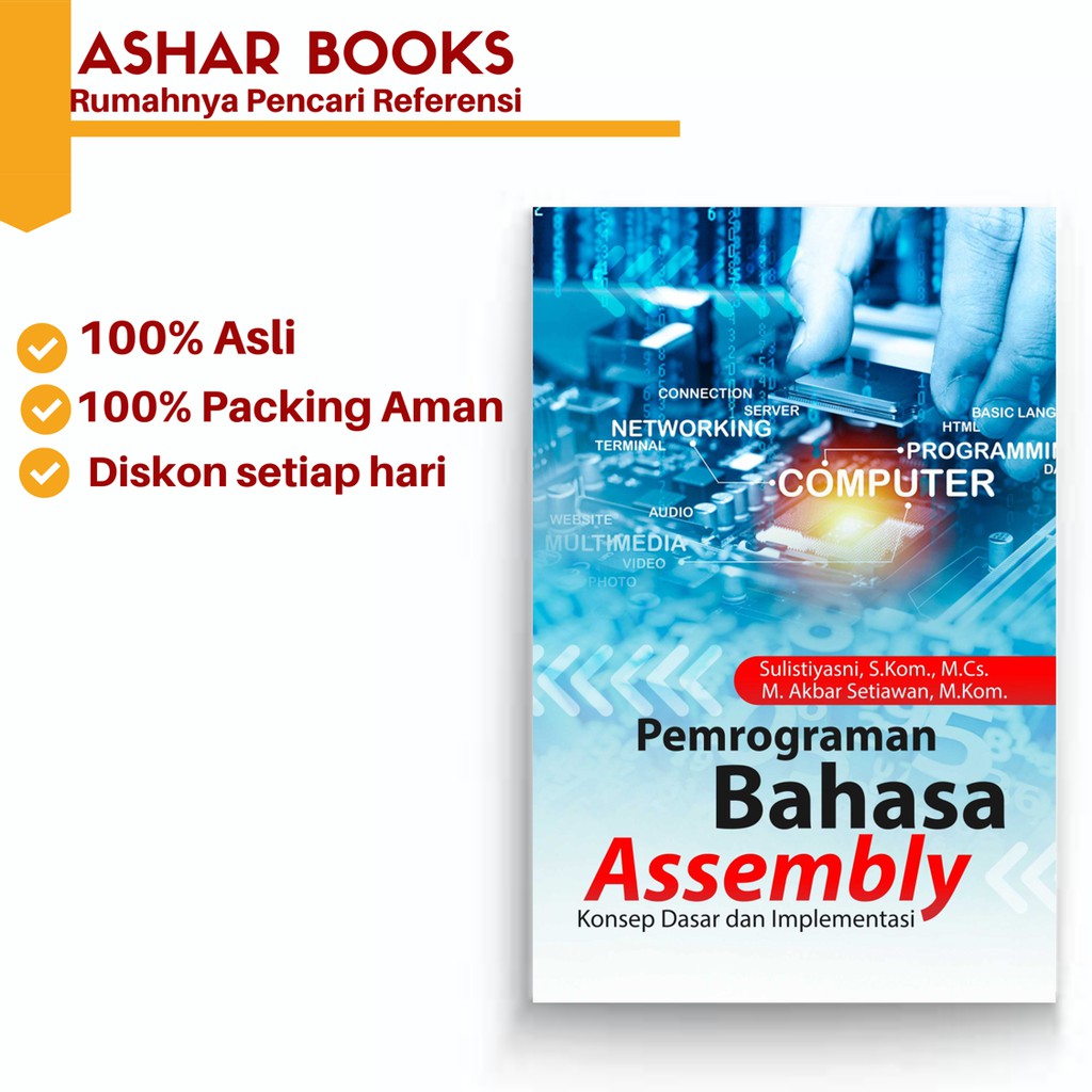 Jual Pemrograman Bahasa Assembly Konsep Dasar Dan Implementasi | Shopee ...