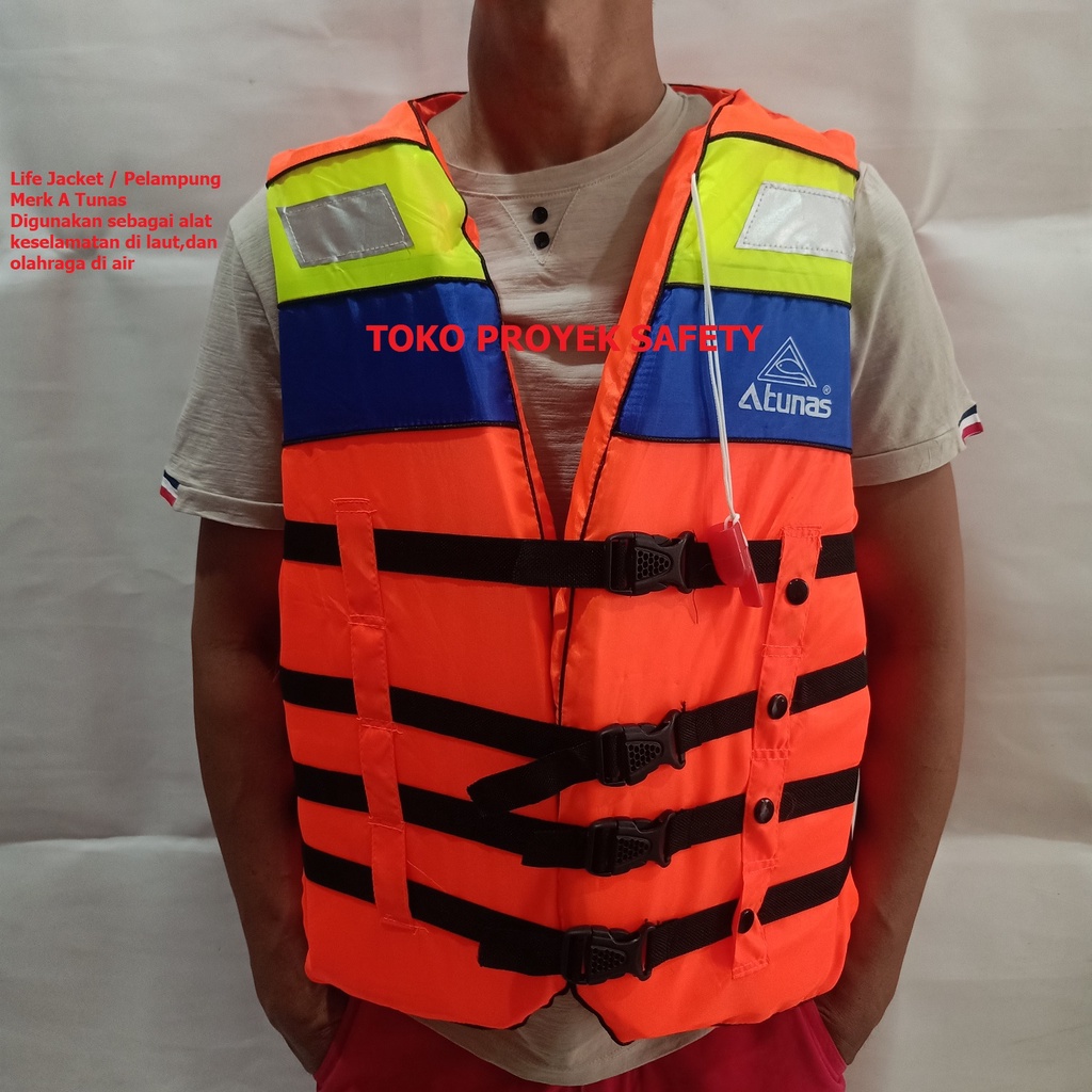 Jual Baju Pelampung Atunas / Rompi Pelampung / Life Vest / Life Jaket ...