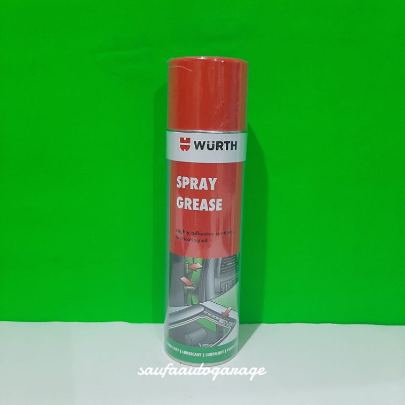 Jual WURTH Spray Grease 500 mL - pelumas gemuk semprot gemuk cair ...