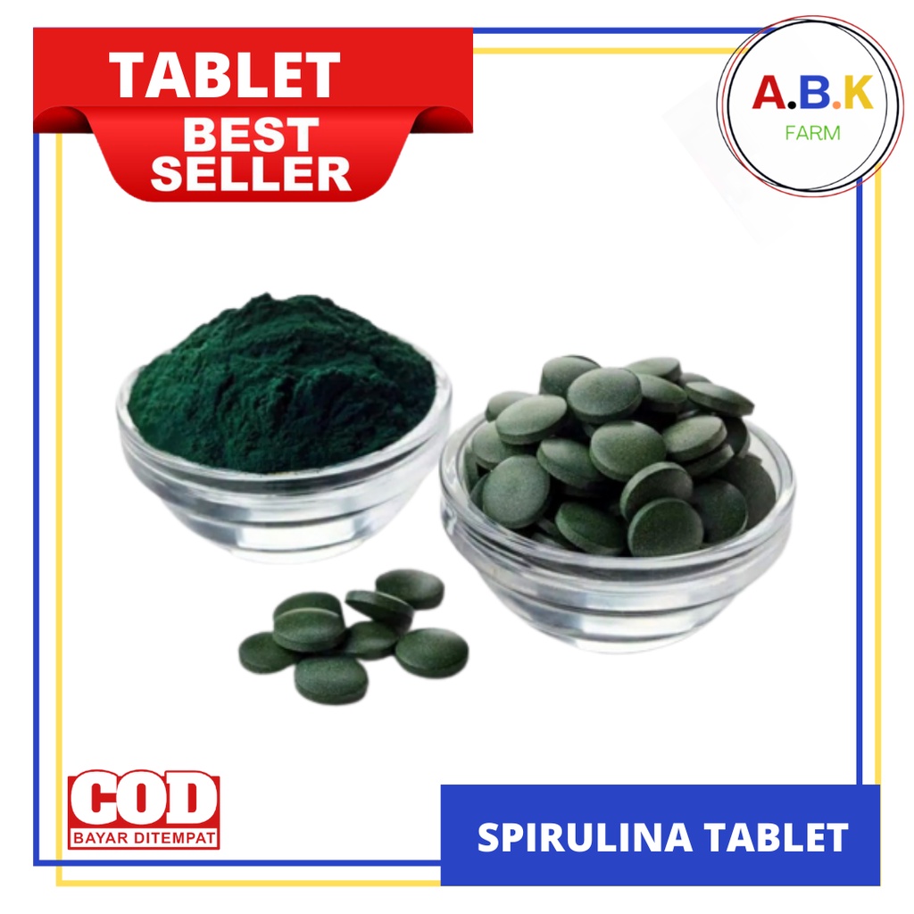 Jual ECERAN SPIRULINA TABLET pakan ikan hias louhan cupang koi guppy ...