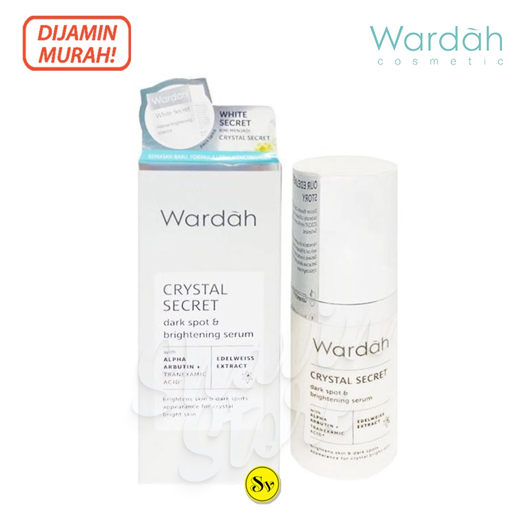 Jual Wardah Crystal Secret Dark Spot & Brightening Serum 20ml | Shopee Indonesia