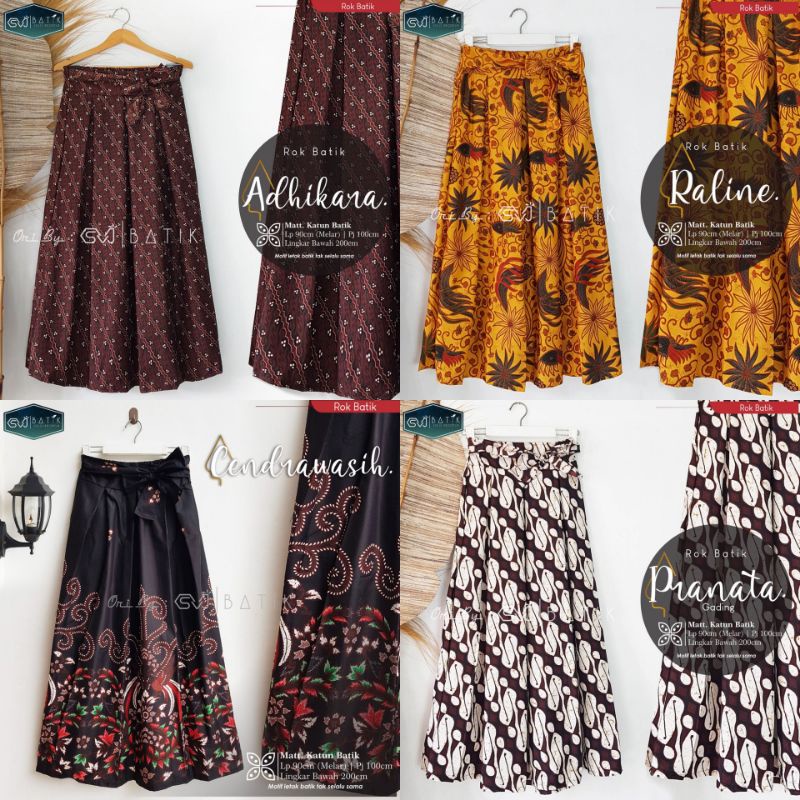 Jual GROSIR ROK BATIK PANJANG PREMIUM UNGGUL JAYA | Shopee Indonesia
