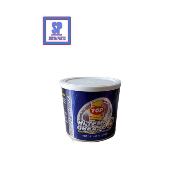 Jual GREASES GEMUK TOP 1 ONE HI TEMP 454 GRAM | Shopee Indonesia