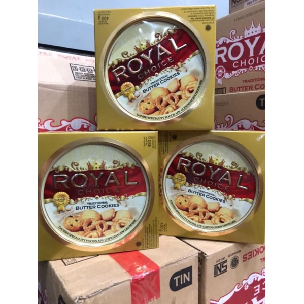 Jual Biskuit Kue Royal Choice Raditional Butter Cookies Biskuit Kaleng ...