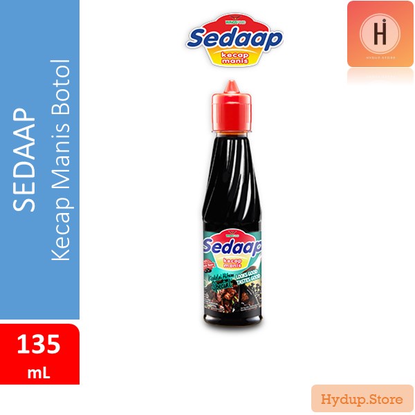 Jual Kecap Sedaap | Sedap Kedelai Hitam Botol 135 mL | Shopee Indonesia
