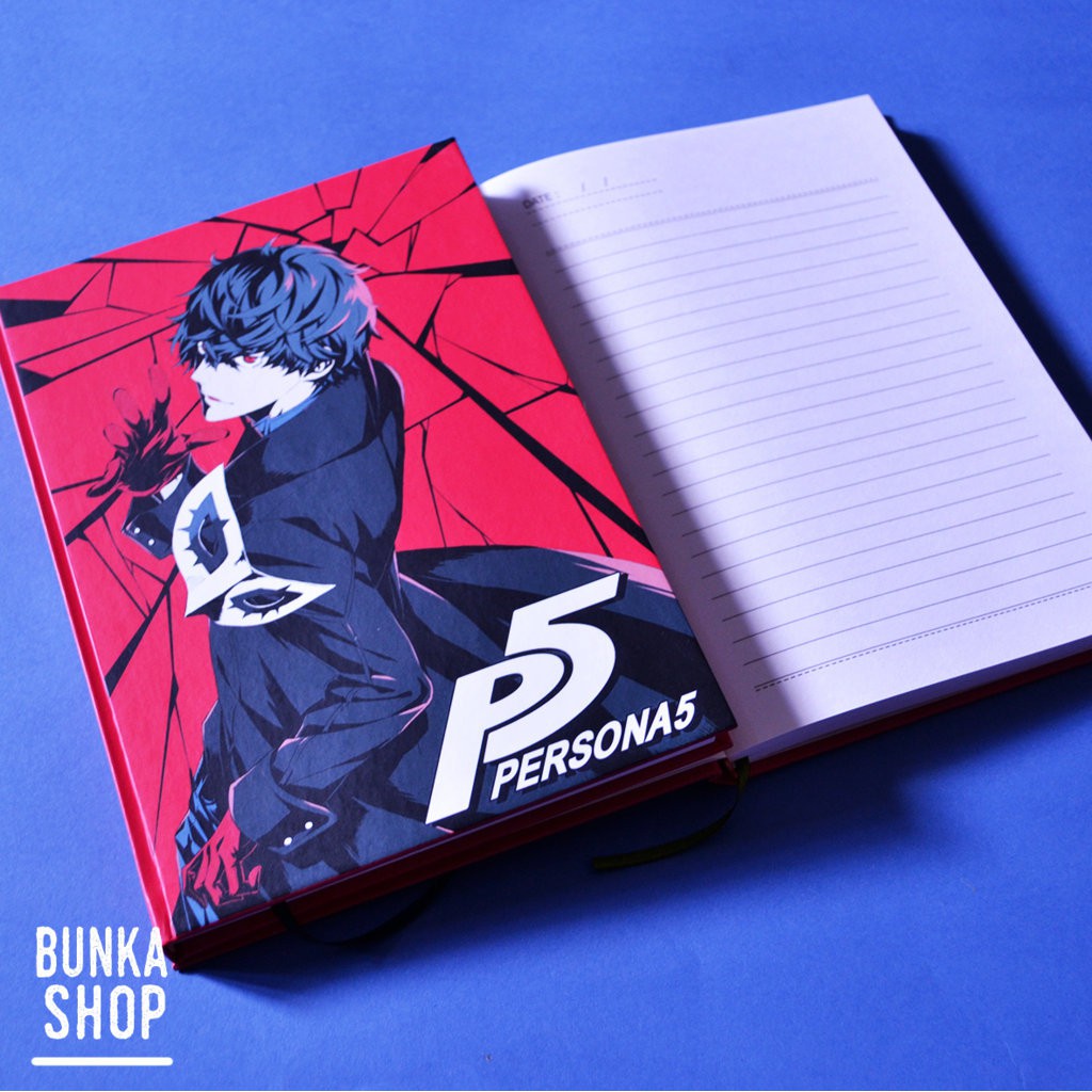 Jual Note Book Hardcover Game Anime Persona 5 Ukuran A5 Jurnal Agenda ...