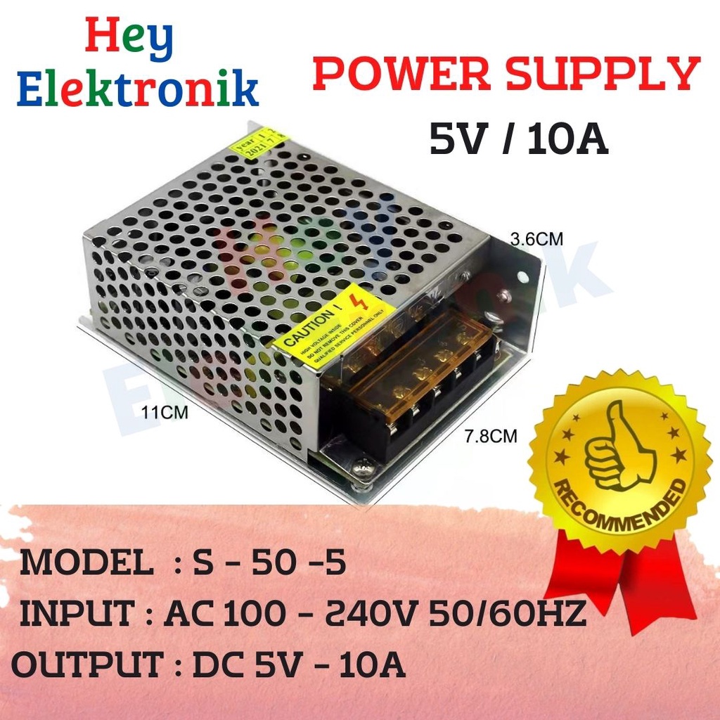 Jual POWER SUPPLY PSU 5V WITCHING BODY KECIL ADAPTOR 5V 5A 10A | Shopee Indonesia