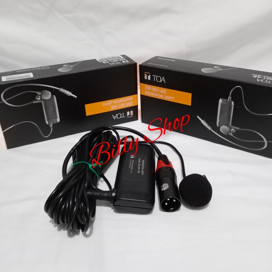 Jual MIC JEPIT TOA ORIGINAL ZM-361AS 100% ORIGINAL PRODUK TOA | Shopee ...