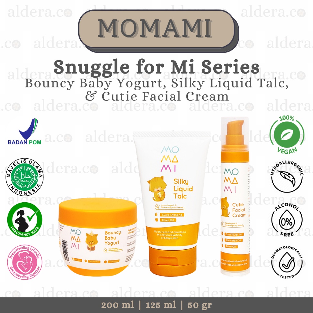 Jual MOMAMI Snuggle for Mi Series — Momami Bouncy Baby Yogurt , Momami ...