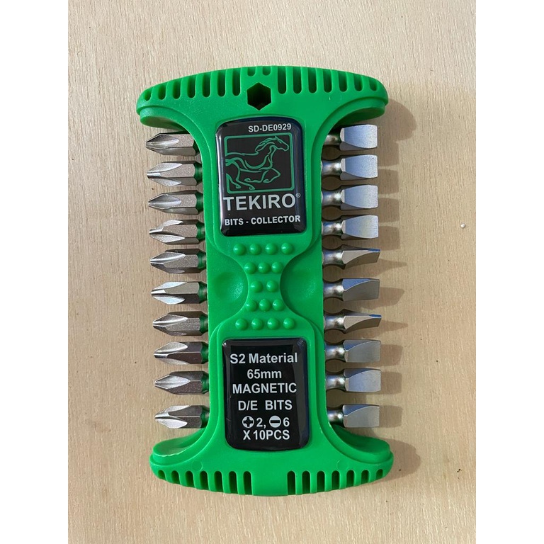 Jual TEKIRO Magnetic Screw Driver Bits Plus Minus + PH 1 x 65 mm Mata ...