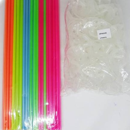 Jual 100 PCS STIK BALON ULTAH + CUP, STIK BALON ULANG TAHUN, STIK BALON ...