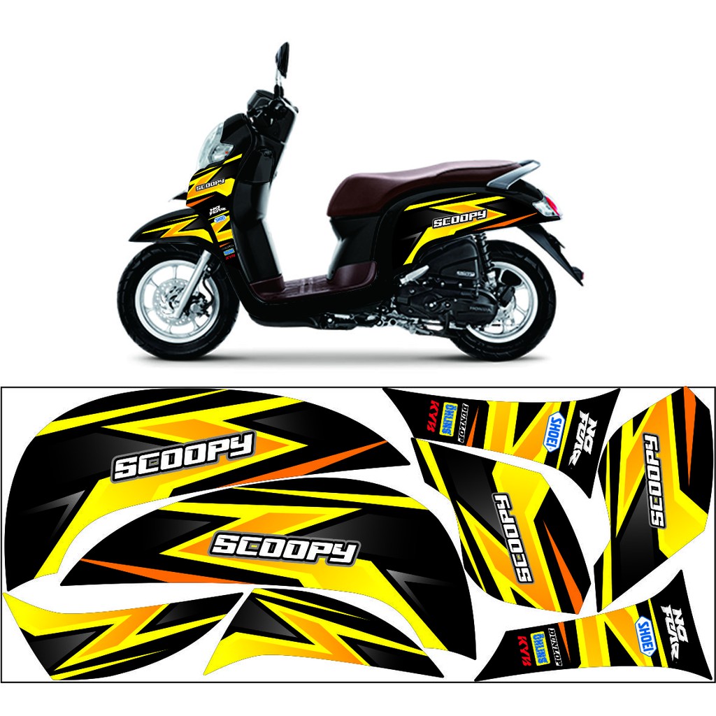 Jual STIKER STRIPING UNIVERSAL HONDA NEW STRIPING THAILOOK MOTHAI ...