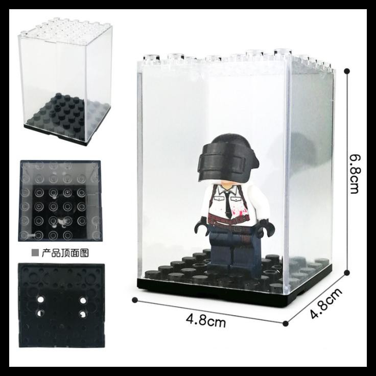 Jual Display Minifigure Acrylic Frame Display Box Akrilik Baseplate ...