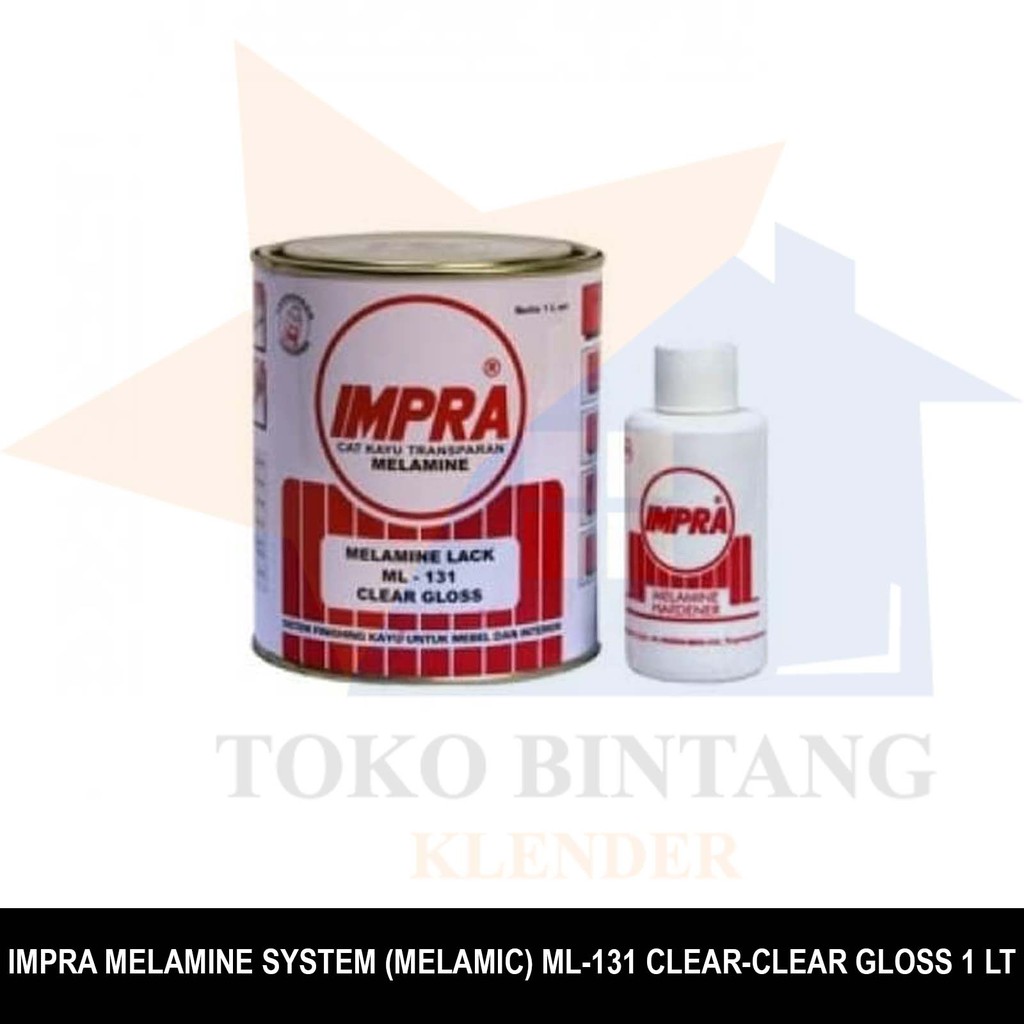 Jual Impra Melamine System (Melamic) ML-131 Clear - Clear Gloss/Semi ...