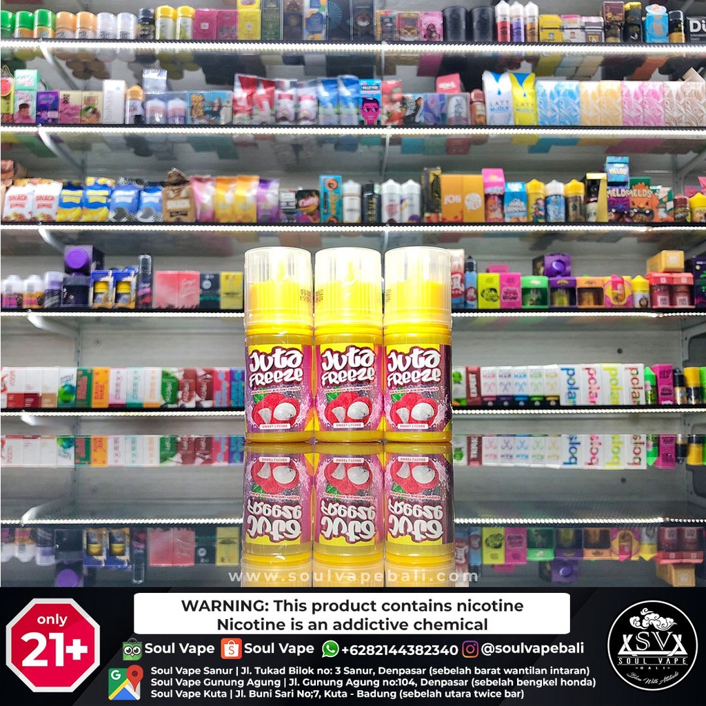Jual JUTA FREEZE LYCHE SALTNIC | Shopee Indonesia