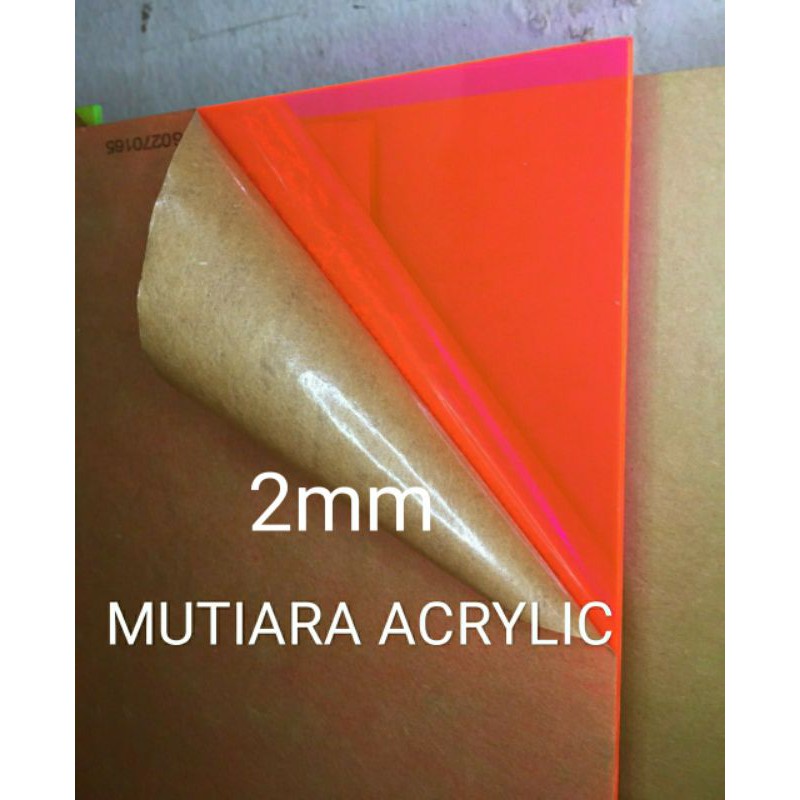 Jual Acrylic lembaran 2MM/ akrilik warna A 2/ akrilik sheet mika/pvc ...