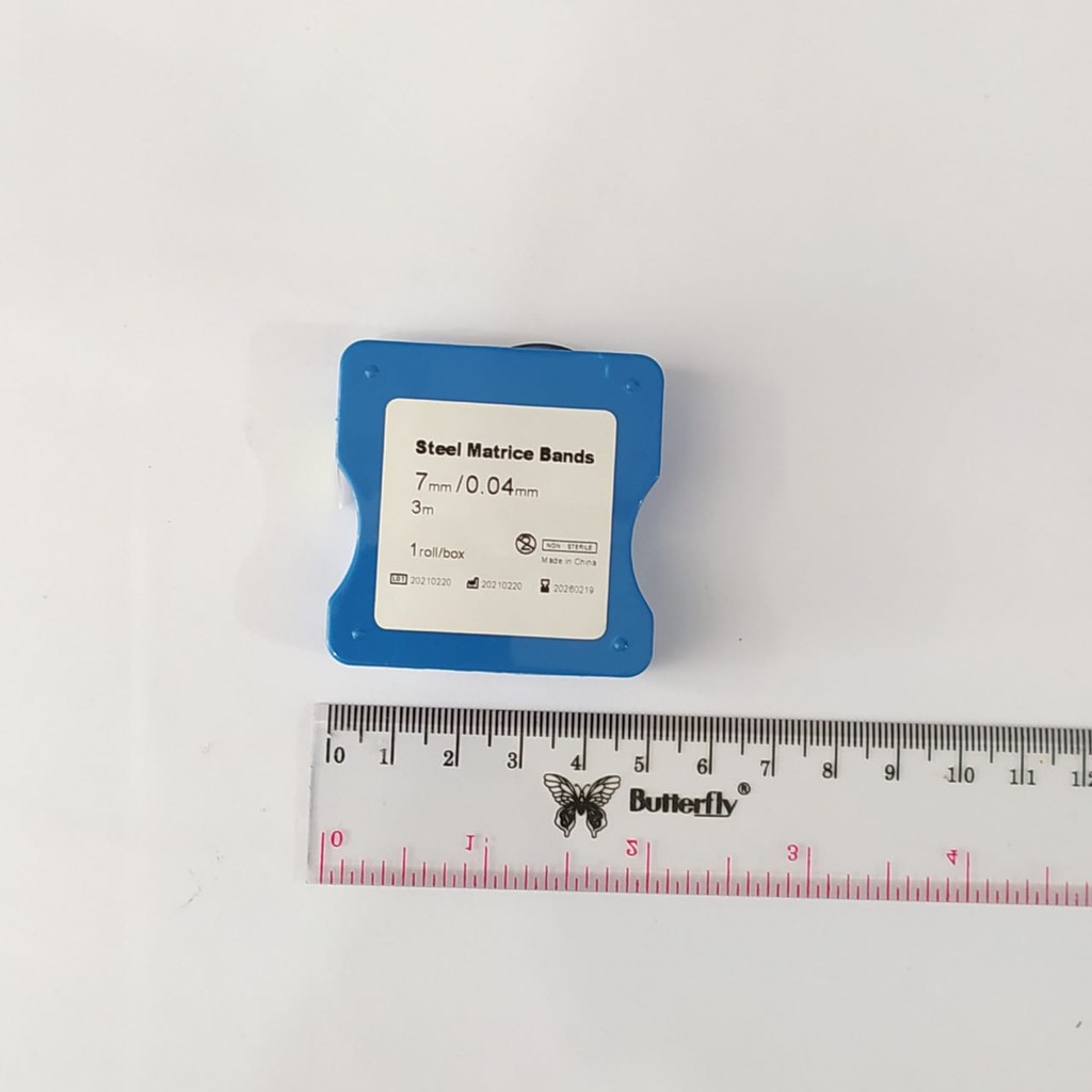 Jual Dental steel matrix matriks band roll metal 3meter | Shopee Indonesia
