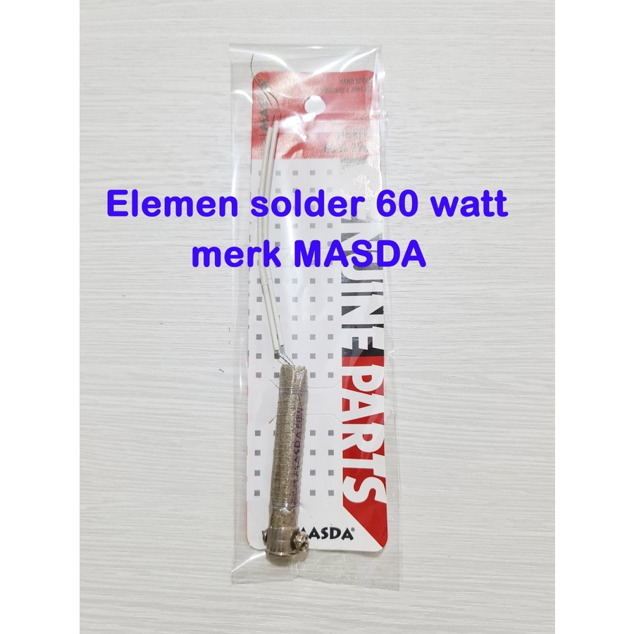Jual Element solder 60w Merk masda Elemen 60 Watt soldering iron ...