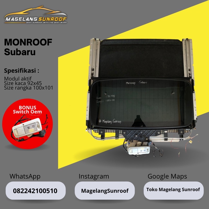 Jual Monroof Subaru Include Switch Oem | Shopee Indonesia