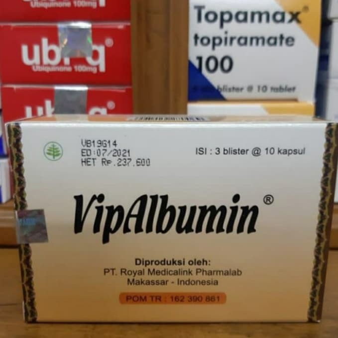 Jual VipAlbumin per box produk original | Shopee Indonesia