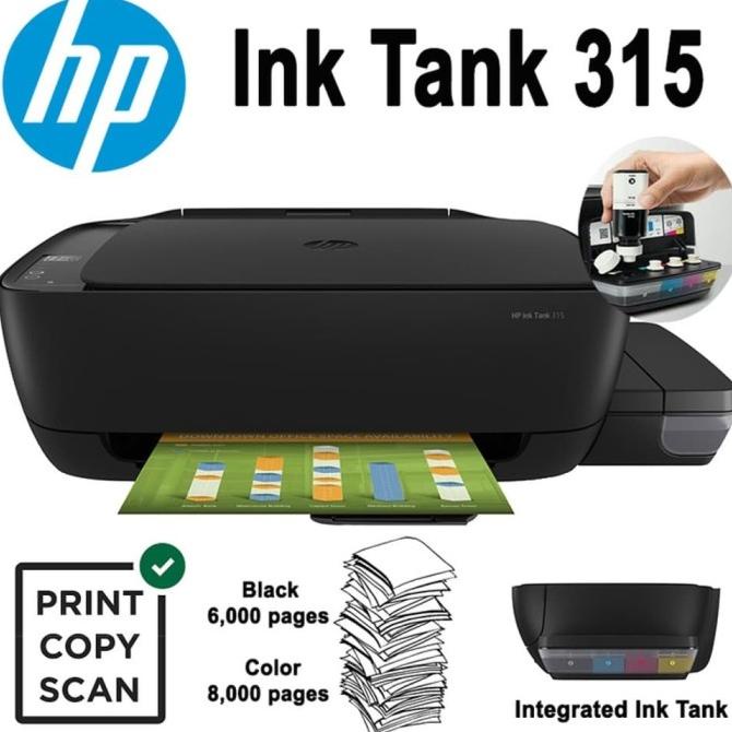 Jual HP Ink Tank 315 All-in-One Printer | Shopee Indonesia