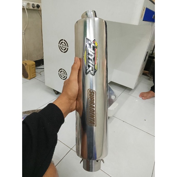 Jual knalpot Supra 125 model standar by HMR RACING EXHAUST(sudah ada ...