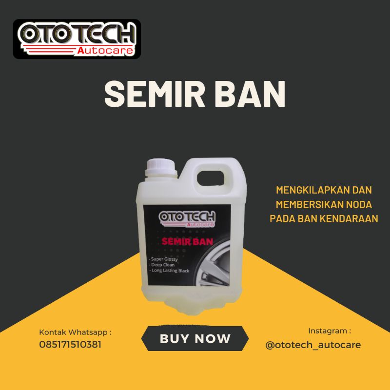 Jual Semir Ban - OTOTECH 1 liter | Shopee Indonesia