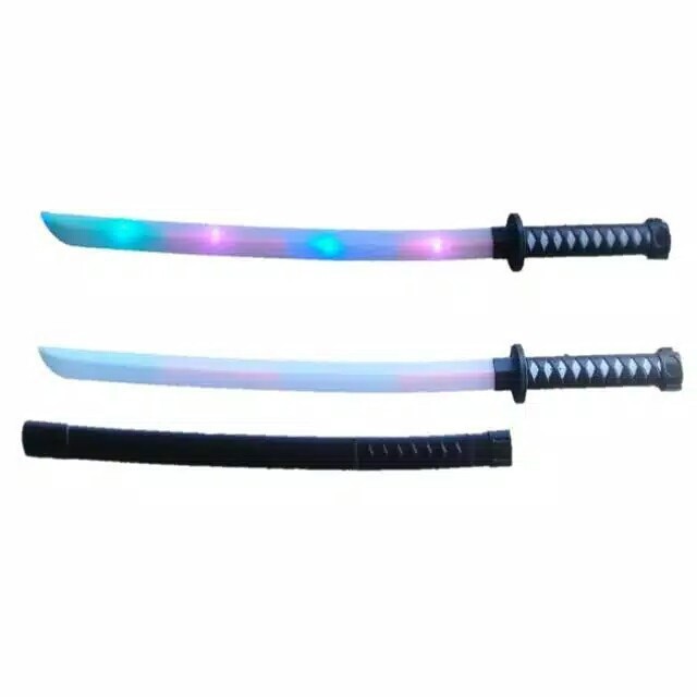 Jual Mainan Pedang Deadpool Ninja Samurai Toy Sword LED & Suara Cosplay ...